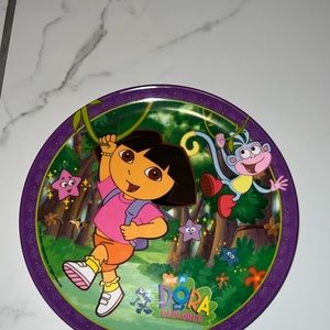 Zak Designs | Dining | Nick Jr Dora The Explorer Plastic Kids Plate ...